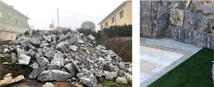 Demolición de estructuras o rocas cercanas a una piscina - Infoconstrucción
