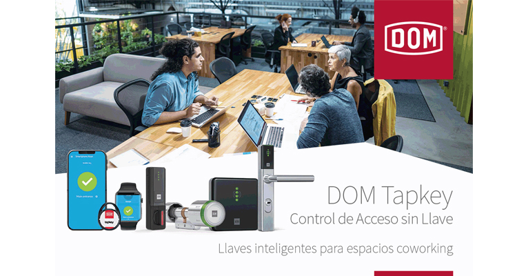 DOM-MCM presenta su sistema de control de accesos inteligente en la Coworking Spain Conference ...